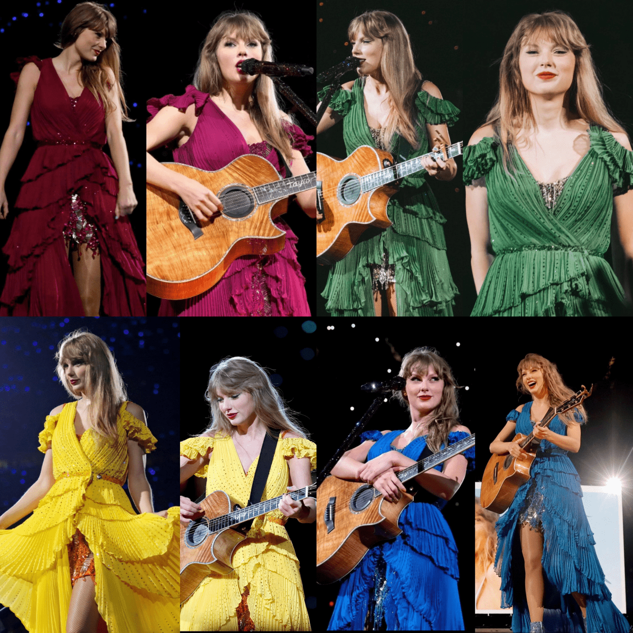 Rank this OLD Acoustic Outfits from 1 to 4 - StrawPoll