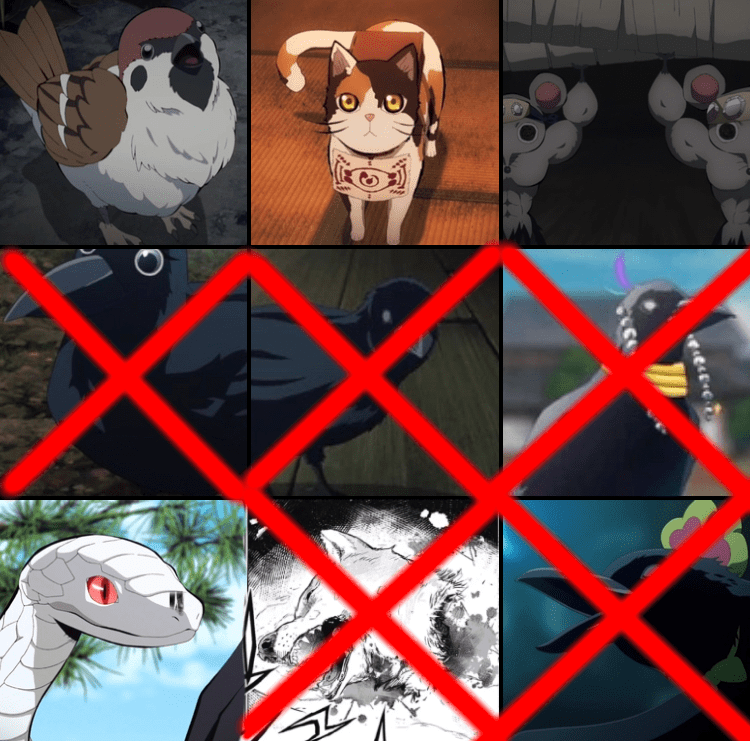 Vote for your LEAST favorite animal. The one with the most votes is ...
