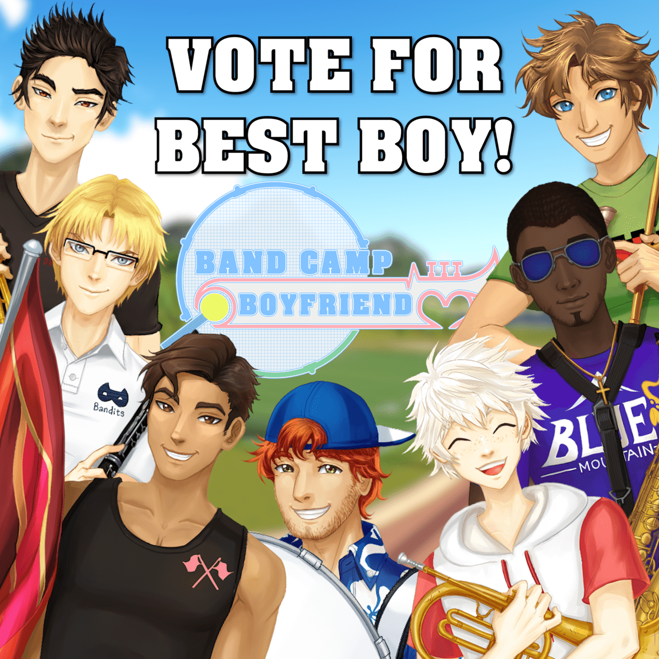 Which Band Camp Boyfriend boy is your favorite? - StrawPoll