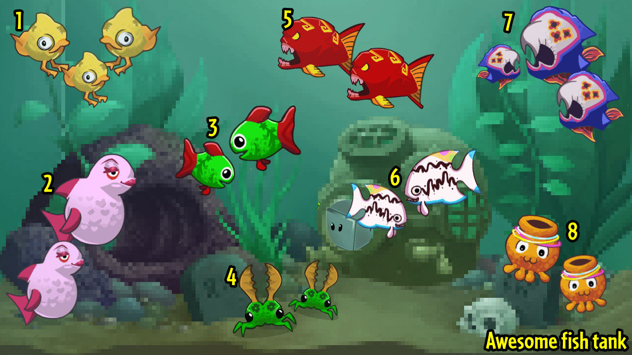 Pick your favourite fish SWEETHEARTS - StrawPoll