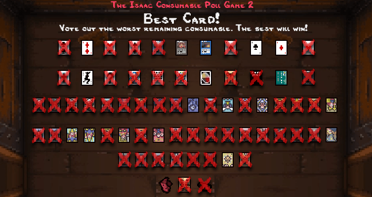 Best Card in Isaac - Round 21 - StrawPoll