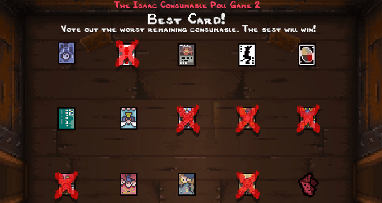 Best Card in Isaac - Round 31 - StrawPoll