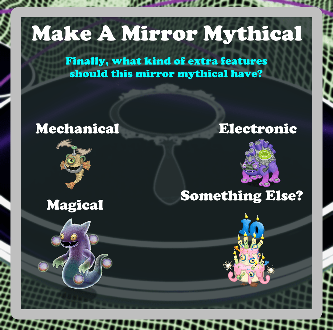 What kind of extra features should this Mirror Mythical have? - StrawPoll