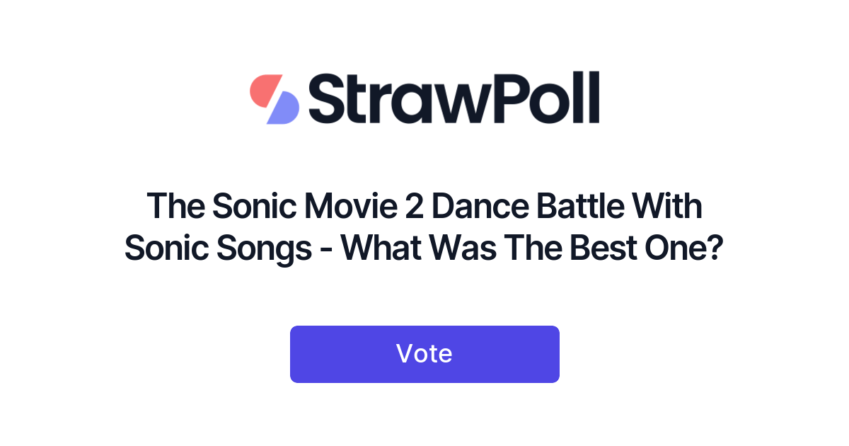 The Sonic Movie 2 Dance Battle With Sonic Songs - What Was The Best One ...
