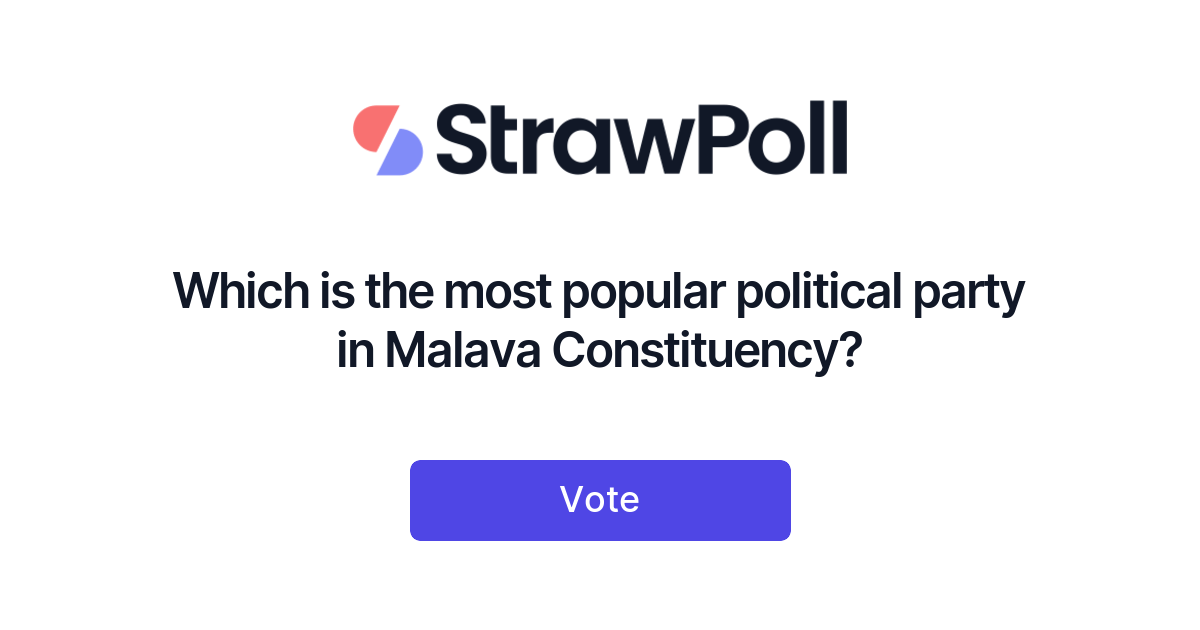 Which is the most popular political party in Malava Constituency ...