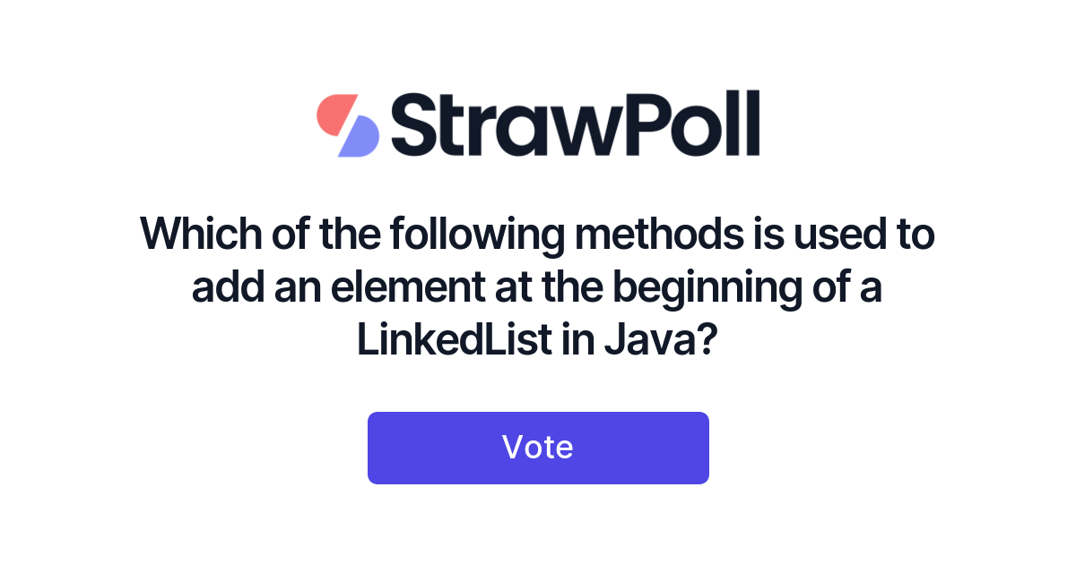 Which of the following methods is used to add an element at the ... Which of the following methods is used to add an element at the ...